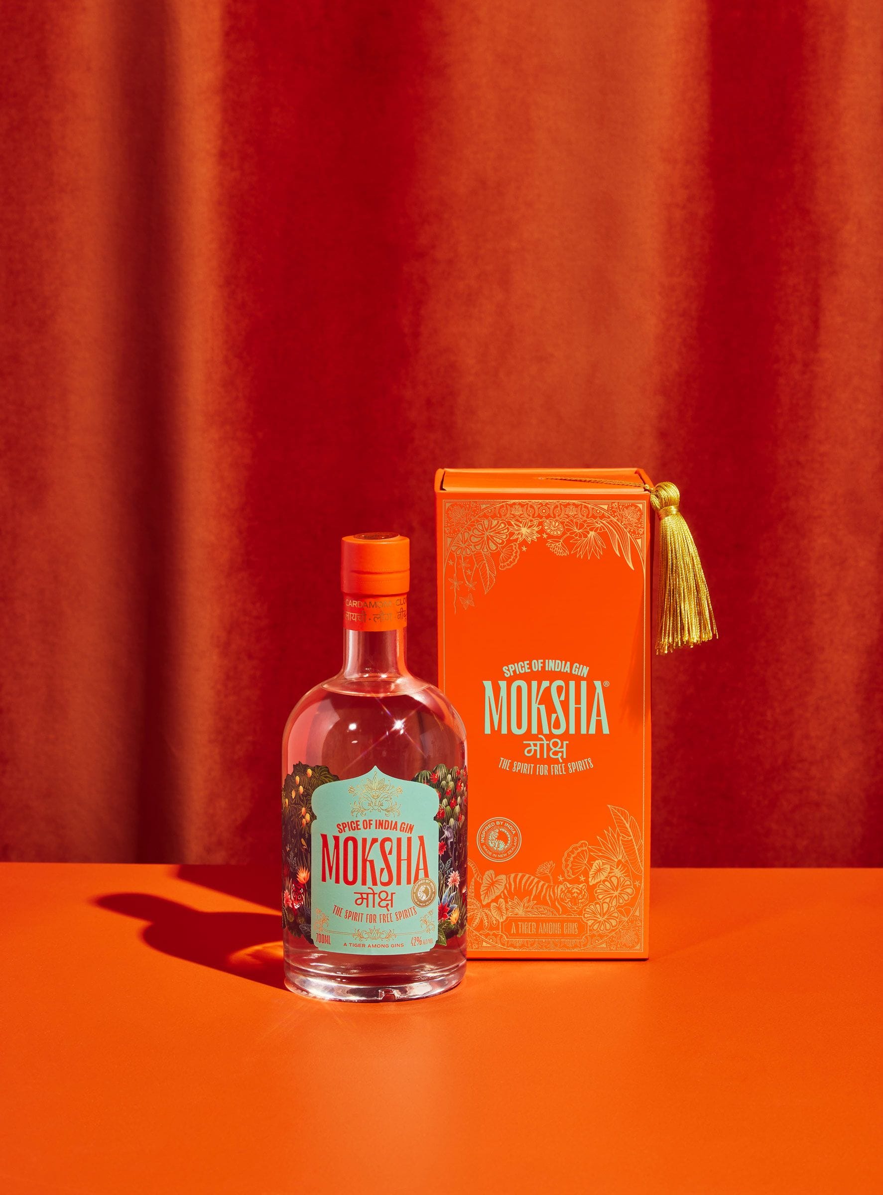 Custom Premium Moksha Gin Rigid Boxes Custom Packaging Boxes|Packaging ...