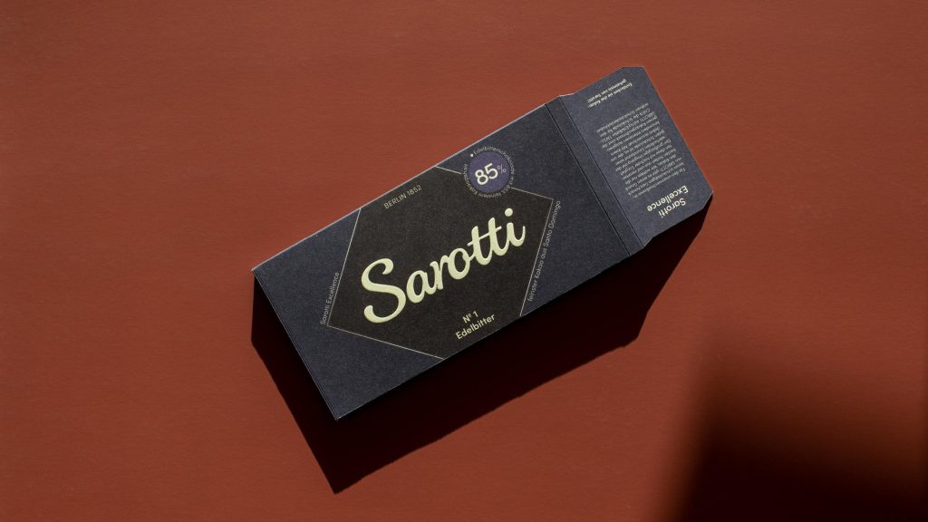 Custom Premium Sarotti Chocolate Packaging