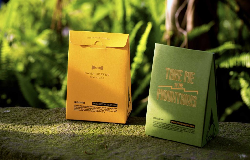 Custom Triangle luxury Coffee boxes