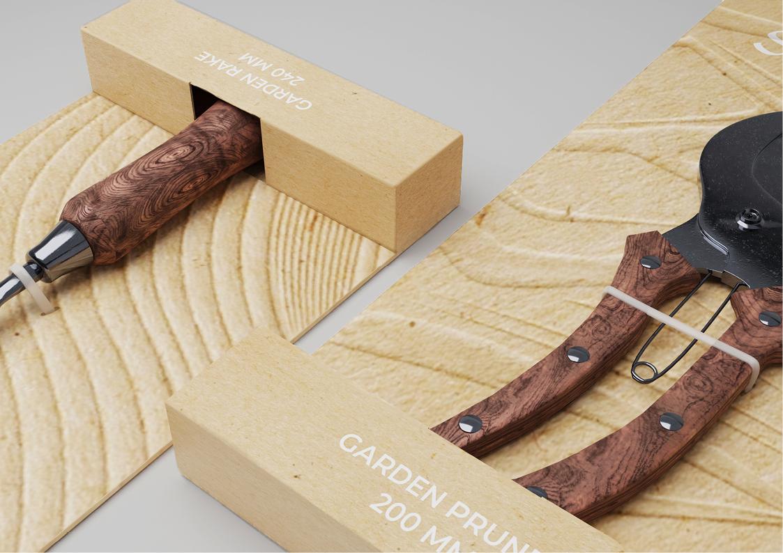 Custom Gardening Tool Packaging