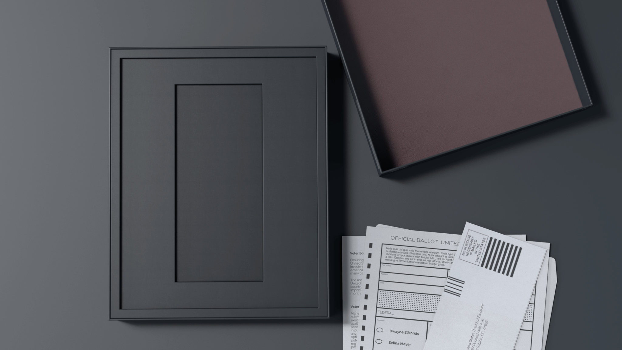 Custom Ballot Packaging: Elevating Civic Duty with Respectful Boxes!