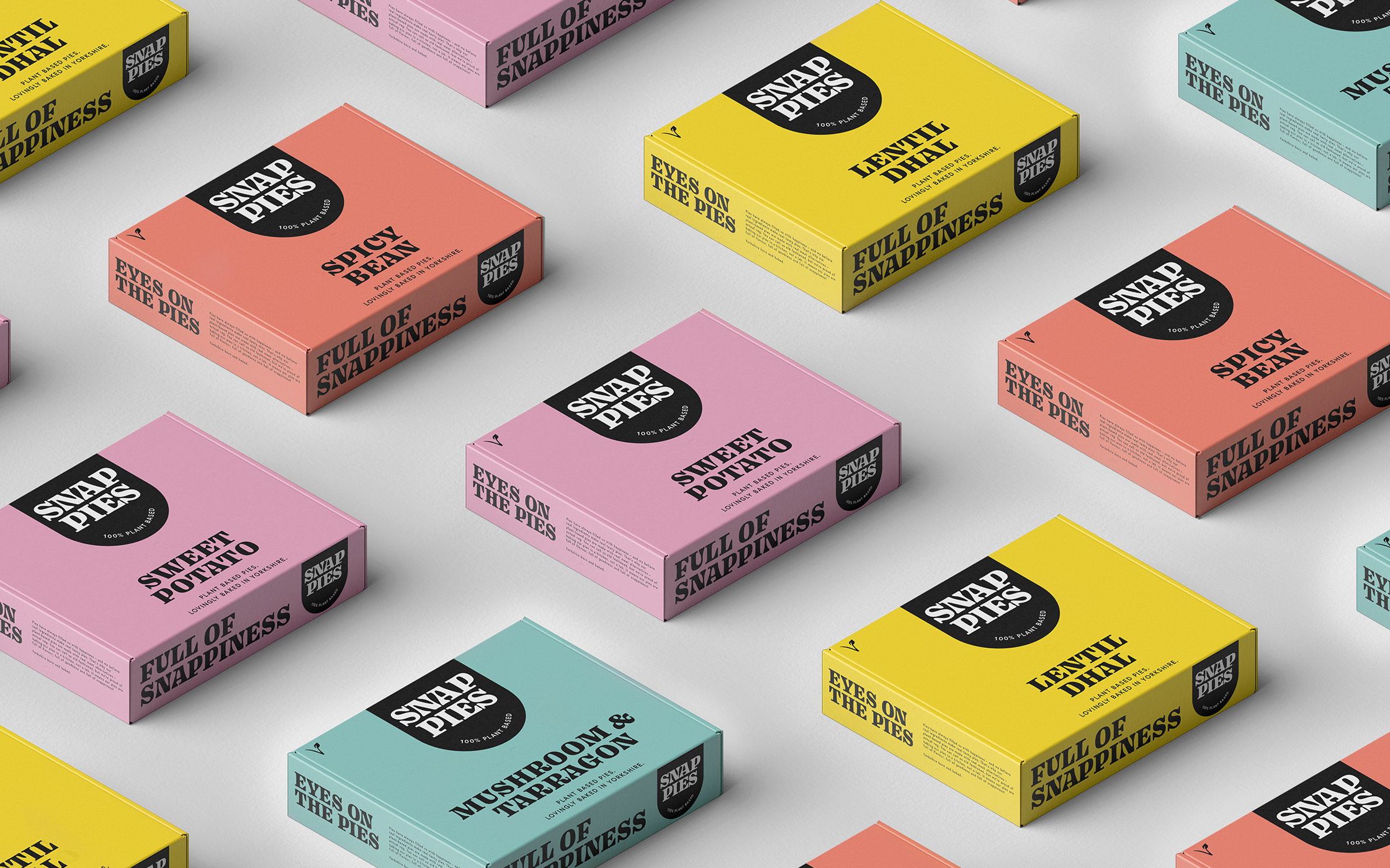 Custom Luxury Snap Pies Packaging