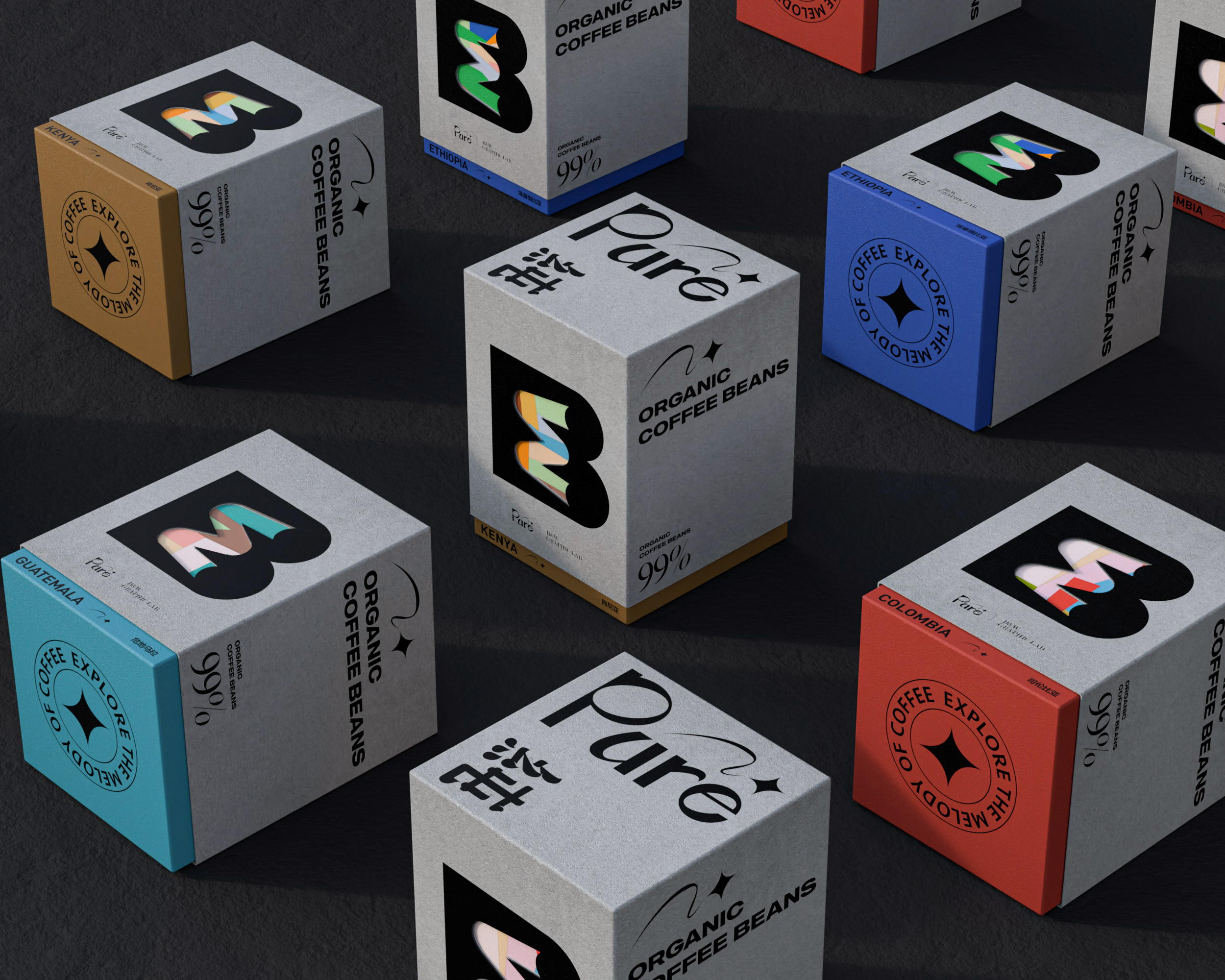 Custom Pure Coffee Packaging: Unleashing Flavor with Unique Boxes!